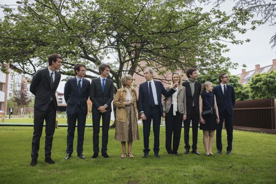 Ceo Lvmh Bernard Arnault His Family Editorial Stock Photo - Stock Image ...
