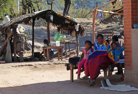 Indigenous People Sit On Bench Community Editorial Stock Photo - Stock ...