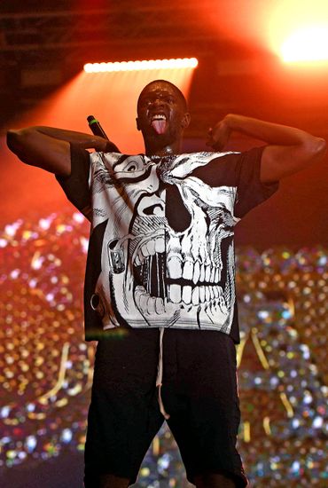 Us Senegalese Artist Sheck Wes Performs Editorial Stock Photo - Stock ...