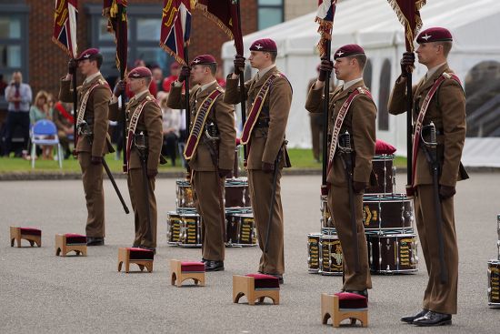 Paras During Ceremony Present New Colours Editorial Stock Photo - Stock ...