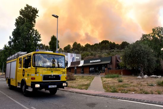 Volunteer Firefighters Adf Forest Defense Group Editorial Stock Photo ...