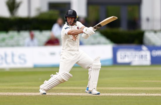 Harry Finch Bats Kent During Kent Editorial Stock Photo - Stock Image ...