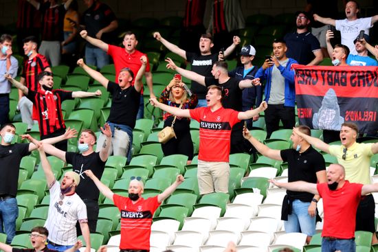 Bohemians Vs Stjarnan Bohemians Fans Editorial Stock Photo - Stock ...