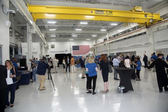 High Bay Lockheed Martin Corporations Grand Editorial Stock Photo ...