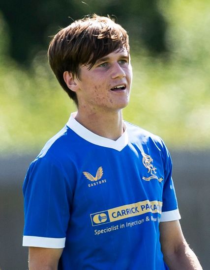 Rangers B Team Forward Tony Weston Editorial Stock Photo - Stock Image ...