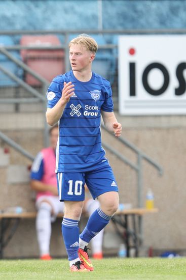 Peterheads Lyle Cameron 10 During Premier Editorial Stock Photo - Stock ...