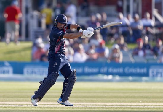 Harry Finch Bats Kent During Kent Editorial Stock Photo - Stock Image ...