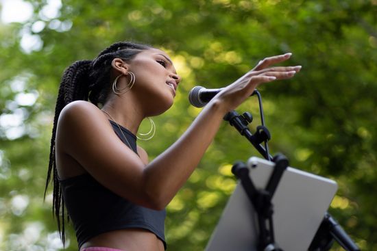 Portuguese Musician Jessica Pina Trio Performs Editorial Stock Photo ...