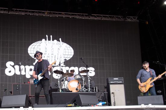 Supergrass On Obelisk Stage Editorial Stock Photo - Stock Image ...