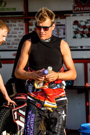 Peterborough Crendon Panthers Rider Ulrich Ostergaard Editorial Stock ...