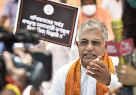 Dilip Ghosh State President Mp Midnapore Editorial Stock Photo - Stock ...