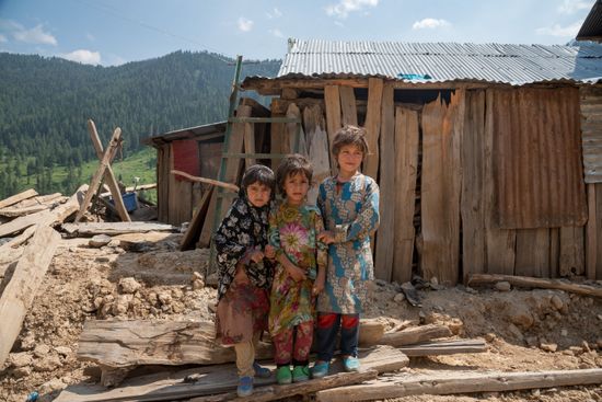 Girls Dard Tribe Pose Picture Outside Editorial Stock Photo - Stock ...