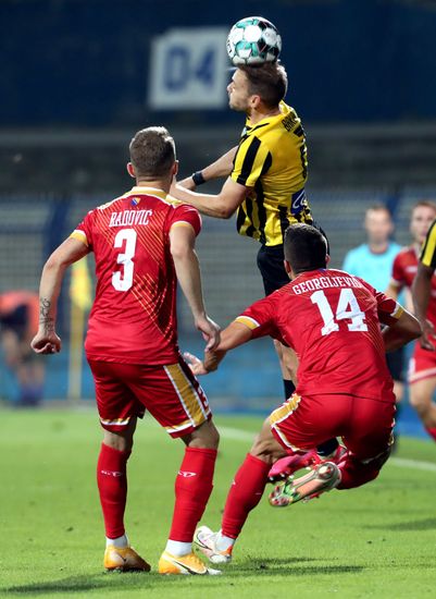 Slavisa Radovic L Dejan Georgijevic R Editorial Stock Photo - Stock ...
