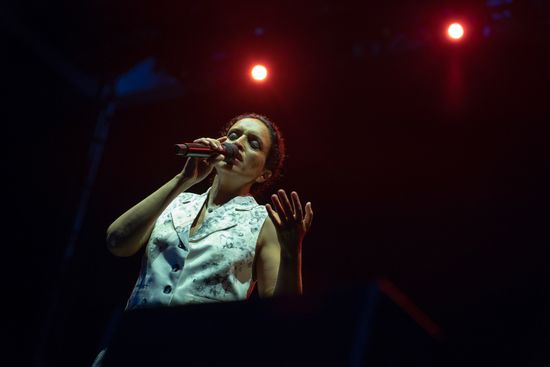 Israeli Singer Noa Achinoam Nini Performing Editorial Stock Photo ...