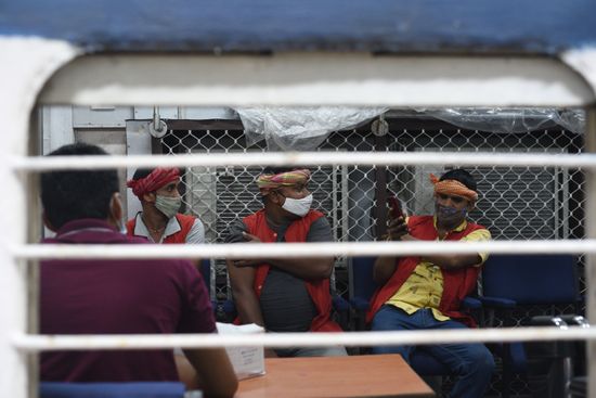 Beneficiaries Wait Observation Area After Receiving Editorial Stock ...