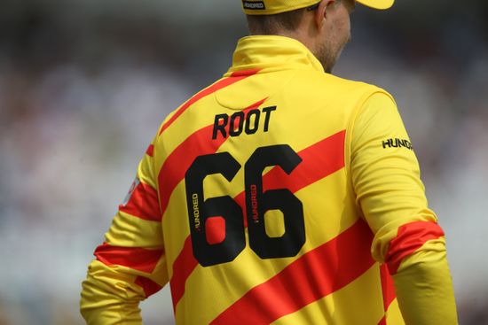 Trent Rockets Joe Root Shirt Editorial Stock Photo - Stock Image ...