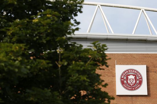 General View Wigan Warriors Crest Outside Editorial Stock Photo - Stock ...