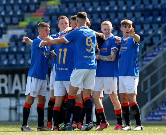Cole Mckinnon Rangers Reserves Celebrates Scoring Editorial Stock Photo ...