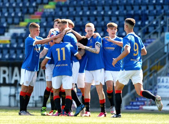 Cole Mckinnon Rangers Reserves Celebrates Scoring Editorial Stock Photo ...