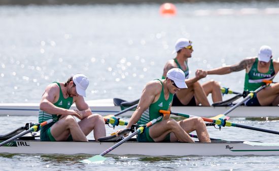 Mens Double Sculls Repechage Ronan Byrne Editorial Stock Photo - Stock ...