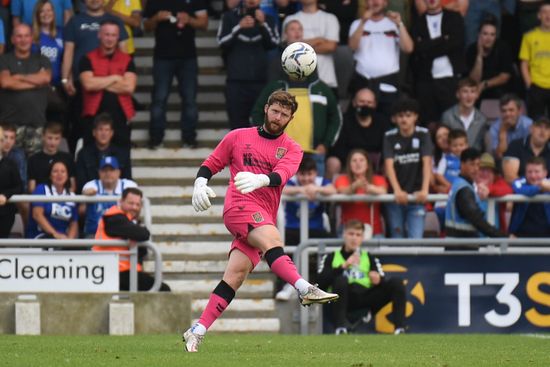 Northampton Town Goalkeeper Jonny Maxted 26 Editorial Stock Photo ...