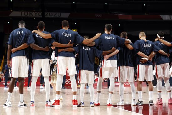 France National Basketball Team Prior 2020 Editorial Stock Photo ...