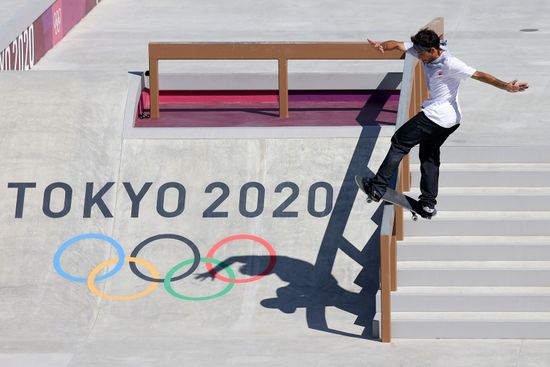Micky Papa Canada Action During Skateboarding Editorial Stock Photo ...