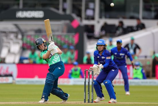 Mady Villiers Oval Invincibles Women Batting Editorial Stock Photo ...