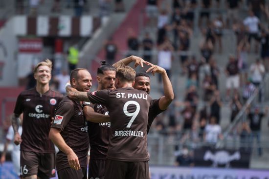 Leart Paqarada Fc St Pauli Celebrates Editorial Stock Photo - Stock ...