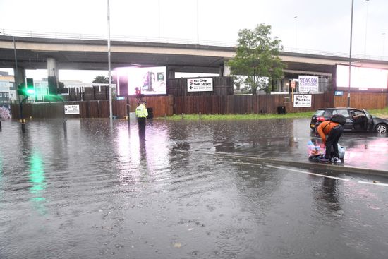River Roding East London Bursts Banks Editorial Stock Photo - Stock ...
