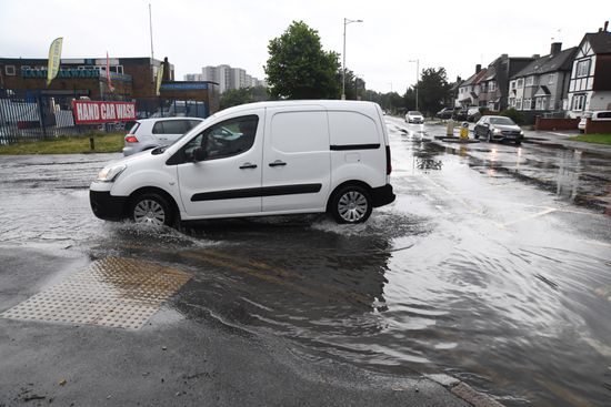 River Roding East London Bursts Banks Editorial Stock Photo - Stock ...