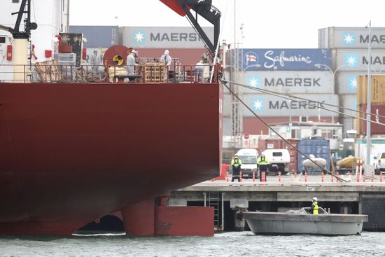 Bulk Carrier Mv Darya Krishna Docks Editorial Stock Photo - Stock Image ...