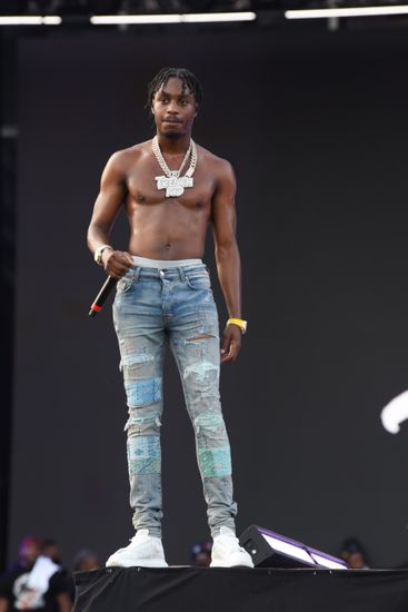 Lil Tjay Performs Rolling Loud On Editorial Stock Photo - Stock Image ...