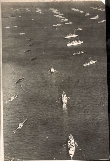 Coronation Naval Review Spithead 1953 Great Editorial Stock Photo ...