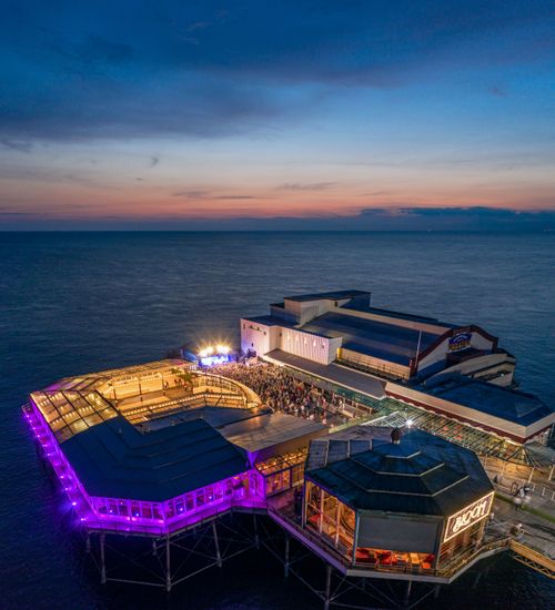 Crowd Blackpool Rocks On North Pier Editorial Stock Photo - Stock Image ...