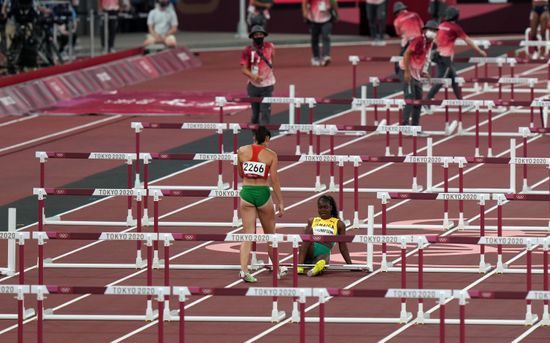Thompson Yanique Jam On Track After Editorial Stock Photo - Stock Image ...