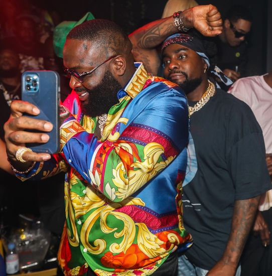 Lr Rick Ross Wale Party Vendome Editorial Stock Photo - Stock Image ...