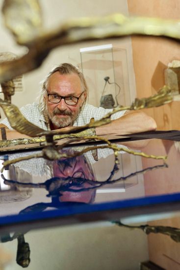 Hans Bouman Dutch Painter Sculptor Confirms Editorial Stock Photo ...