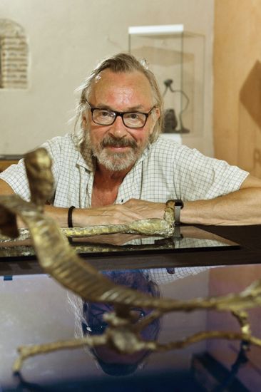 Hans Bouman Dutch Painter Sculptor Confirms Editorial Stock Photo ...