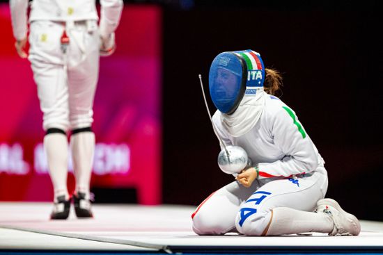 Olympic Games Fencing Italy Team W Editorial Stock Photo - Stock Image ...