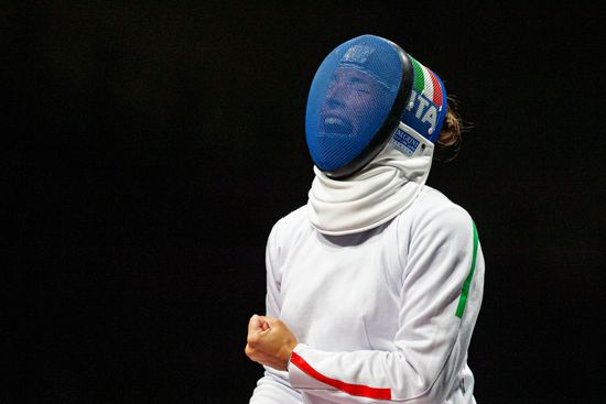 Olympic Games Fencing Italy Team W Editorial Stock Photo - Stock Image ...