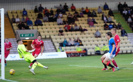 Tony Weston Rangers B Shoots Past Editorial Stock Photo - Stock Image ...