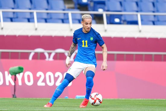 Antony 11 Brazil Controls Ball Action Editorial Stock Photo - Stock ...
