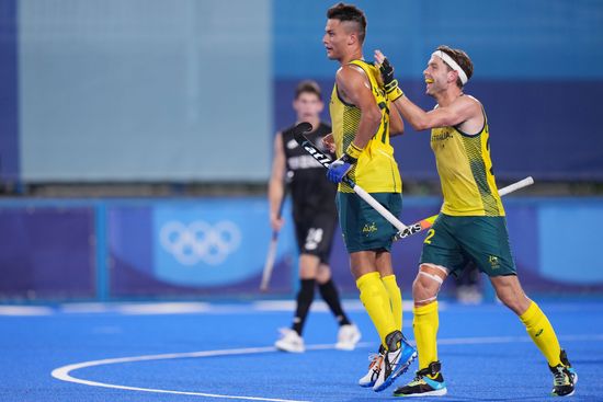 Tim Brand Australia Celebrates Team Mate Editorial Stock Photo - Stock ...