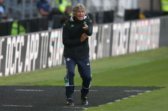 Real Betis Manager Manuel Pellegrini Editorial Stock Photo - Stock ...