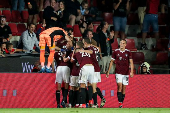 Players Sparta Celebrate Their 20 Lead Editorial Stock Photo - Stock ...