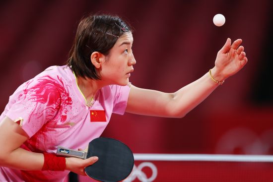 Chen Meng Chn Table Tennis Womens Editorial Stock Photo - Stock Image ...