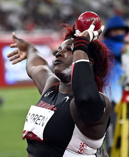 Portious Warren Trinidad Tobago Competes Womens Editorial Stock Photo ...