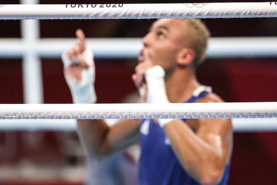 Benjamin Whittaker Britain Celebrates Winning Boxing Editorial Stock ...