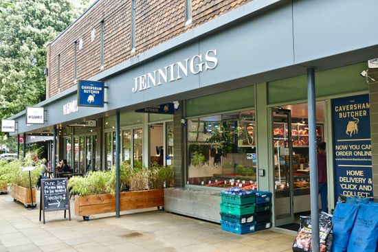Shops Precinct Not Single Caversham Shop Editorial Stock Photo - Stock ...